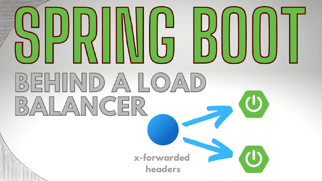 Setup Spring Boot behind a load balancer using the X-Forwarded headers | Tom Gregory
