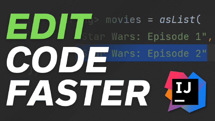 13 Simple Ways To Edit Code Faster in IntelliJ IDEA | Tom Gregory